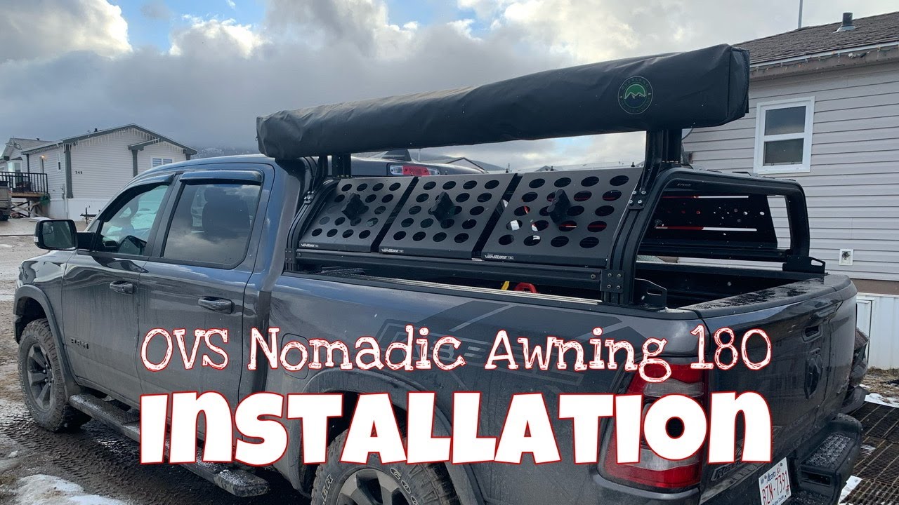 Overland Vehicle System (OVS) Nomadic Awning 180 Installation on Putco ...