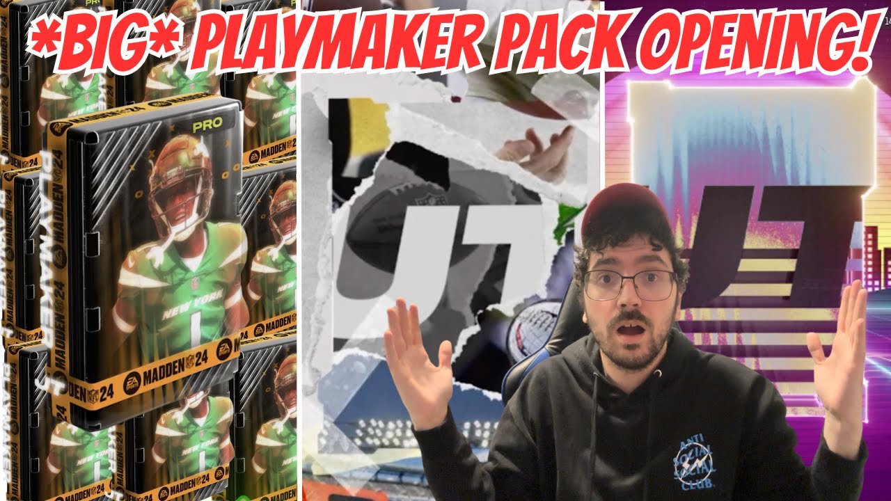 *95 PULL* PLAYMAKER PACK OPENING IN MADDEN 24!! - YouTube