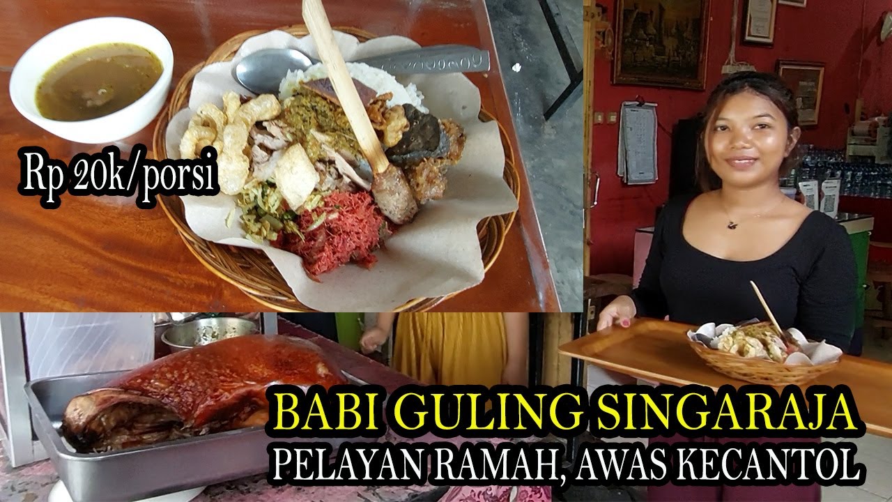 BABI GULING DI KOTA SINGARAJA BALI YouTube