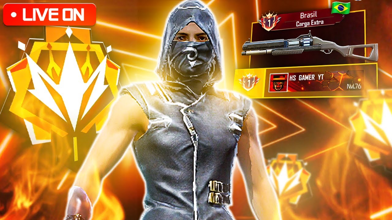 🔥 FREE FIRE AO VIVO 🔥 BR RANK 🔥 RUMO AO ELITE 🔥 LIVE ON FF 🔥 - YouTube