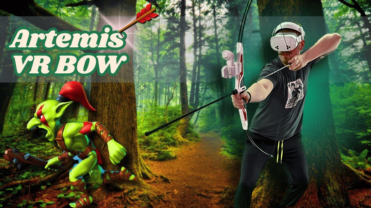 Feel like Hawkeye in VR! The Artemis VR Bow by Wonderfitter - YouTube