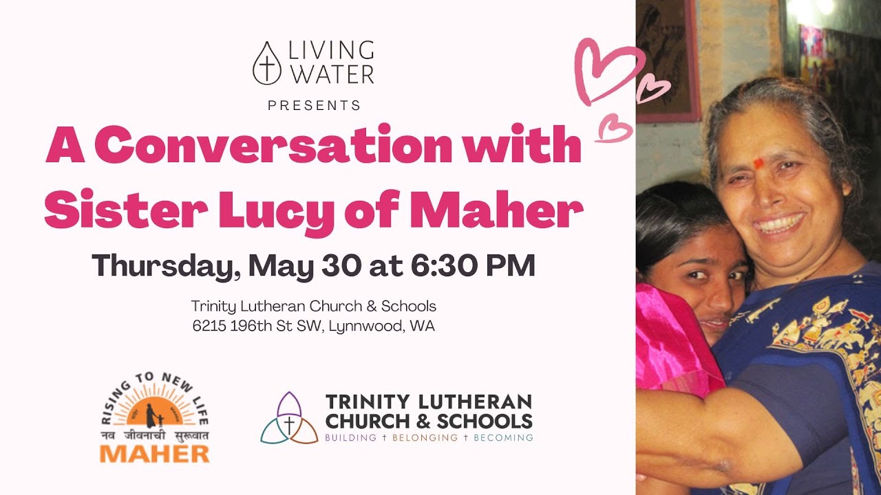 A Conversation with Sister Lucy of Maher at Trinity Lutheran Church ...