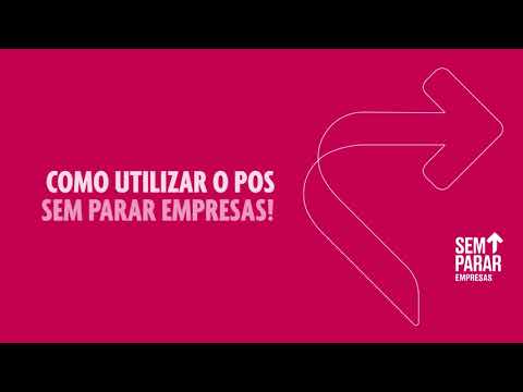 Como utilizar o POS/Maquininha Sem Parar Empresas