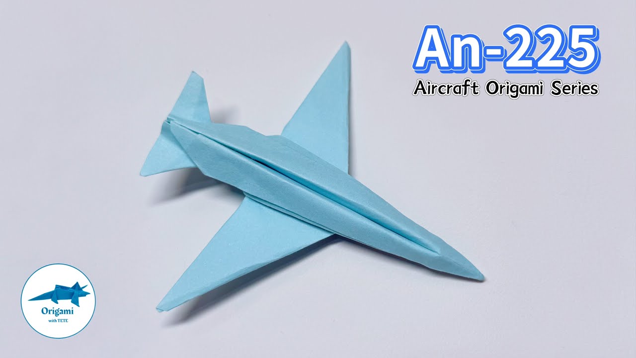 🔥Fold the GIANT An-225 Transport Plane from Paper – Epic Origami ...