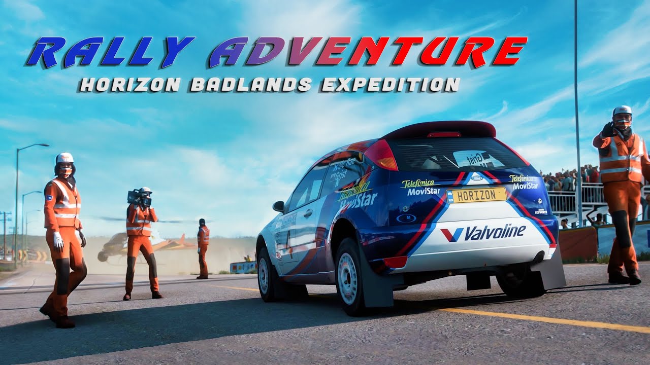 Rally Adventure in Forza Horizon 5 | Horizon Badlands Outpost - YouTube