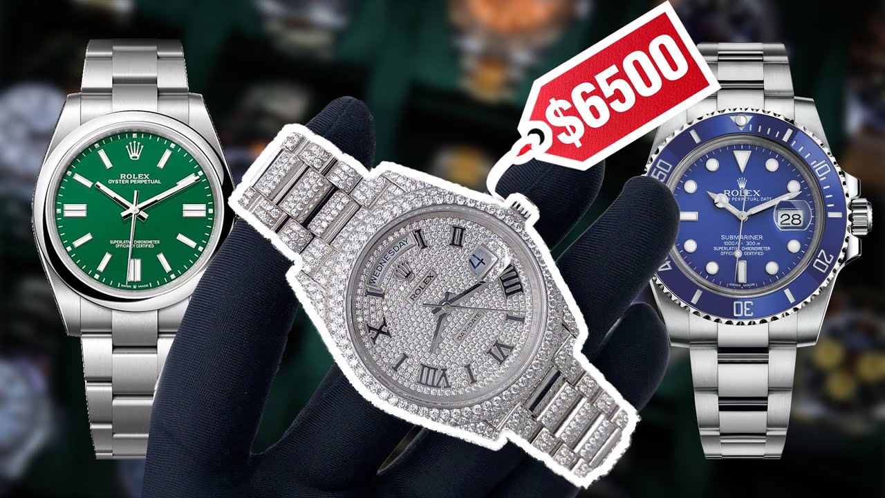 ROLEX ON A BUDGET? ROLEX WATCHES UNDER $10,000! - YouTube