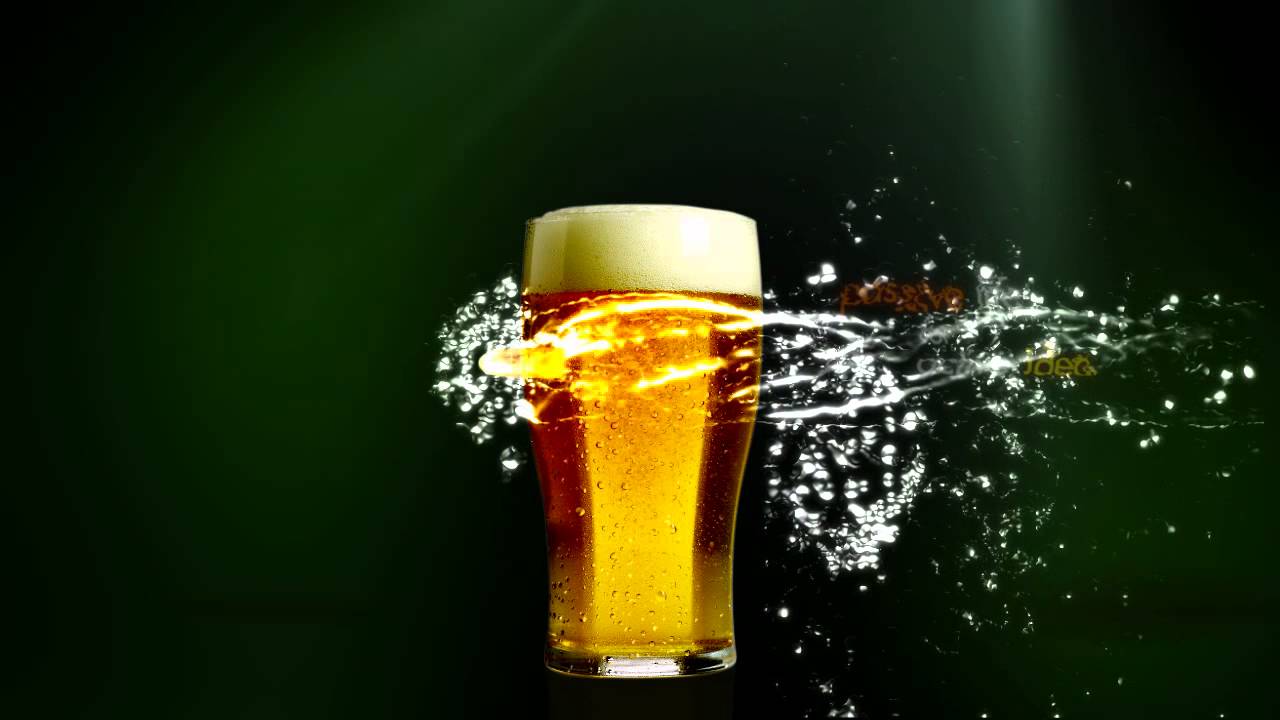 Bullet Beer Splash Hi Speed - YouTube