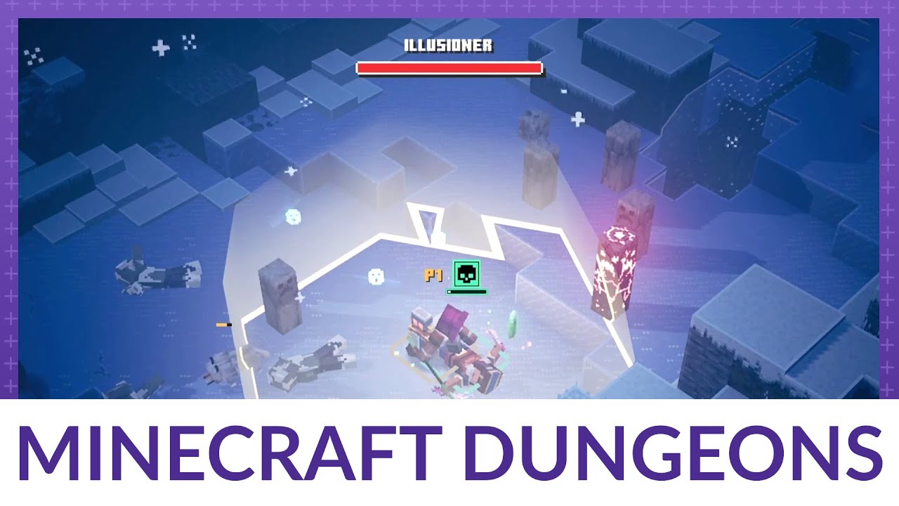 FROSTED FJORD IS TRYING TO KILL US! 😱 (Newbies Play Minecraft Dungeons ...