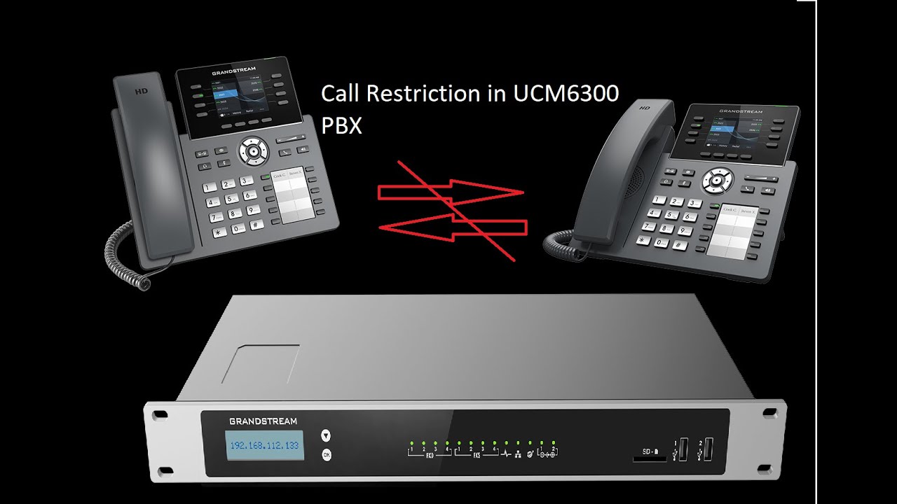 Grandstream PBX Setup: Restrict Calls Between Extensions | Boss ...