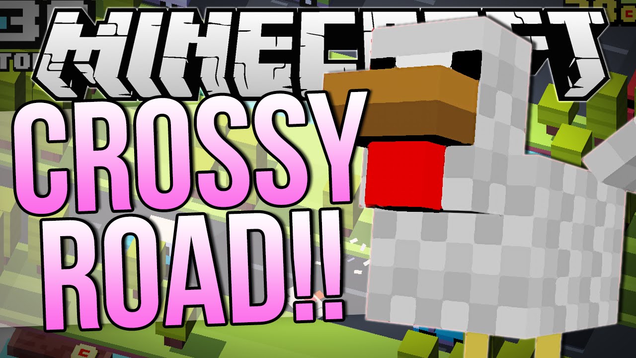 CROSSY ROAD IN MINECRAFT!! - YouTube