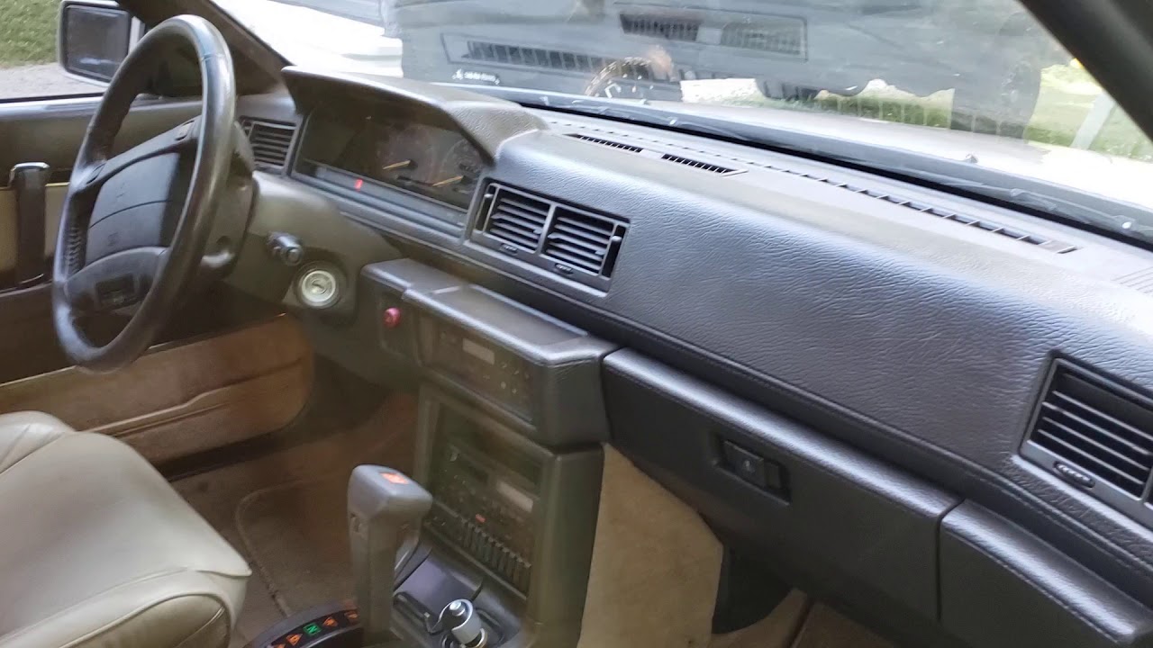 1990 Mitsubishi Sigma 3000 V6 24k miles RETRO IMPORT - YouTube