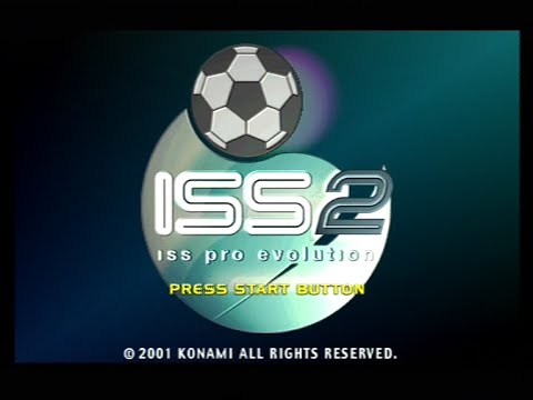 [Ps1] Introduction du jeu "ISS pro evolution 2" de l'editeur Konami (2001) - YouTube