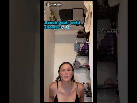 Routines 🌸 Reach Goal Cold Shower 👄 #usa #livestream #viral #periscope @AmericanSuperGirls-i1r