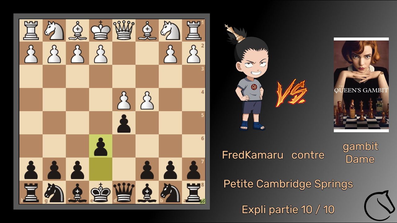 Gambit Dame Refusé - Cambridge Springs, le royaume de l'Enfumada ! (Expli partie 10-10) - YouTube
