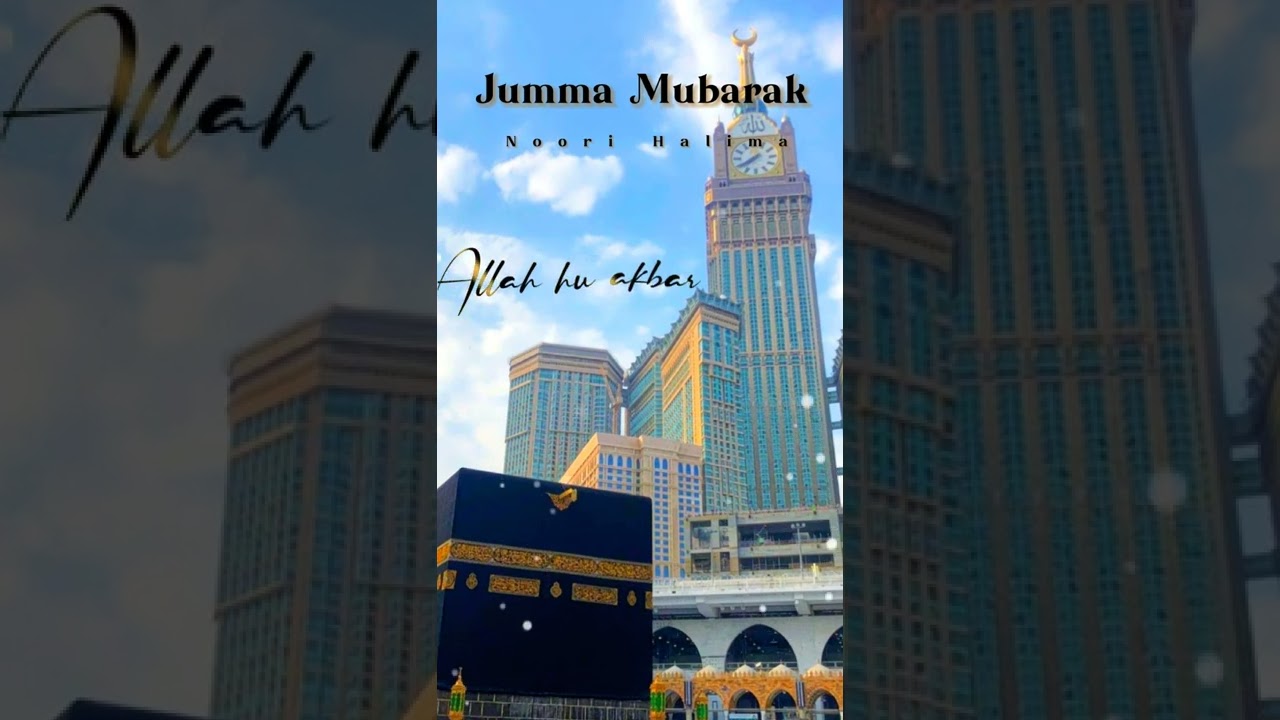 Jumma Mubarak 4k WhatsApp Status 💫___Islamic Status___Jumma Mubarak ...