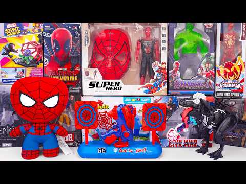 Marvel Spiderman Toys Unboxing Review | Spider Man Mask | Marvel Spiderman Collection Toys
