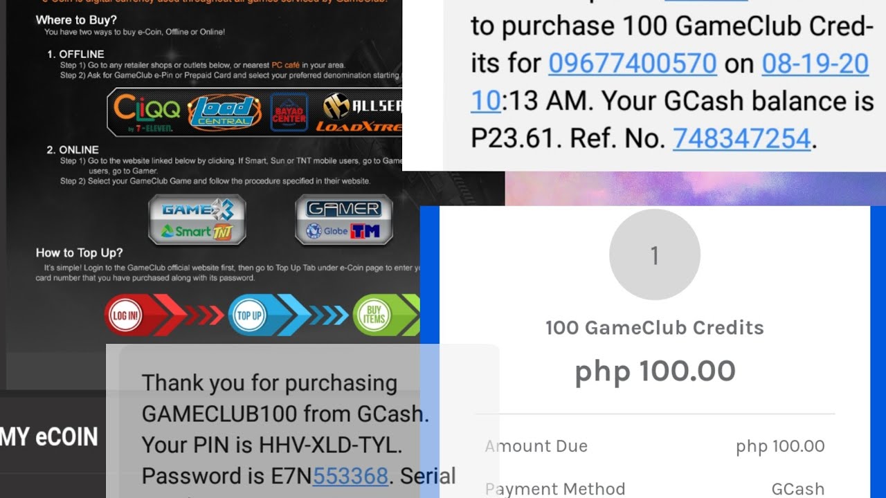 CROSSFIRE FREE ECOIN from Gcash and cf accessory you need to buy to add ...
