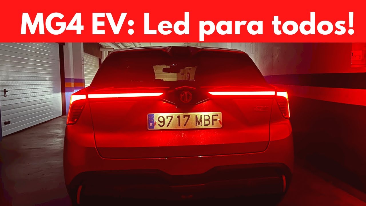 MG4 Luxury: Luces Led para regalar! - YouTube