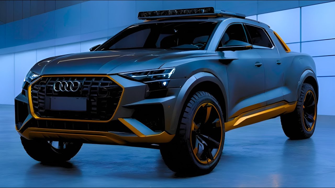 2025 AUDI PICKUP UNVEILED - Finally! The most powerful Pickup - YouTube