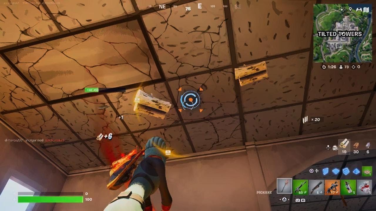 Using the Sabaton in OG fortnite. - YouTube