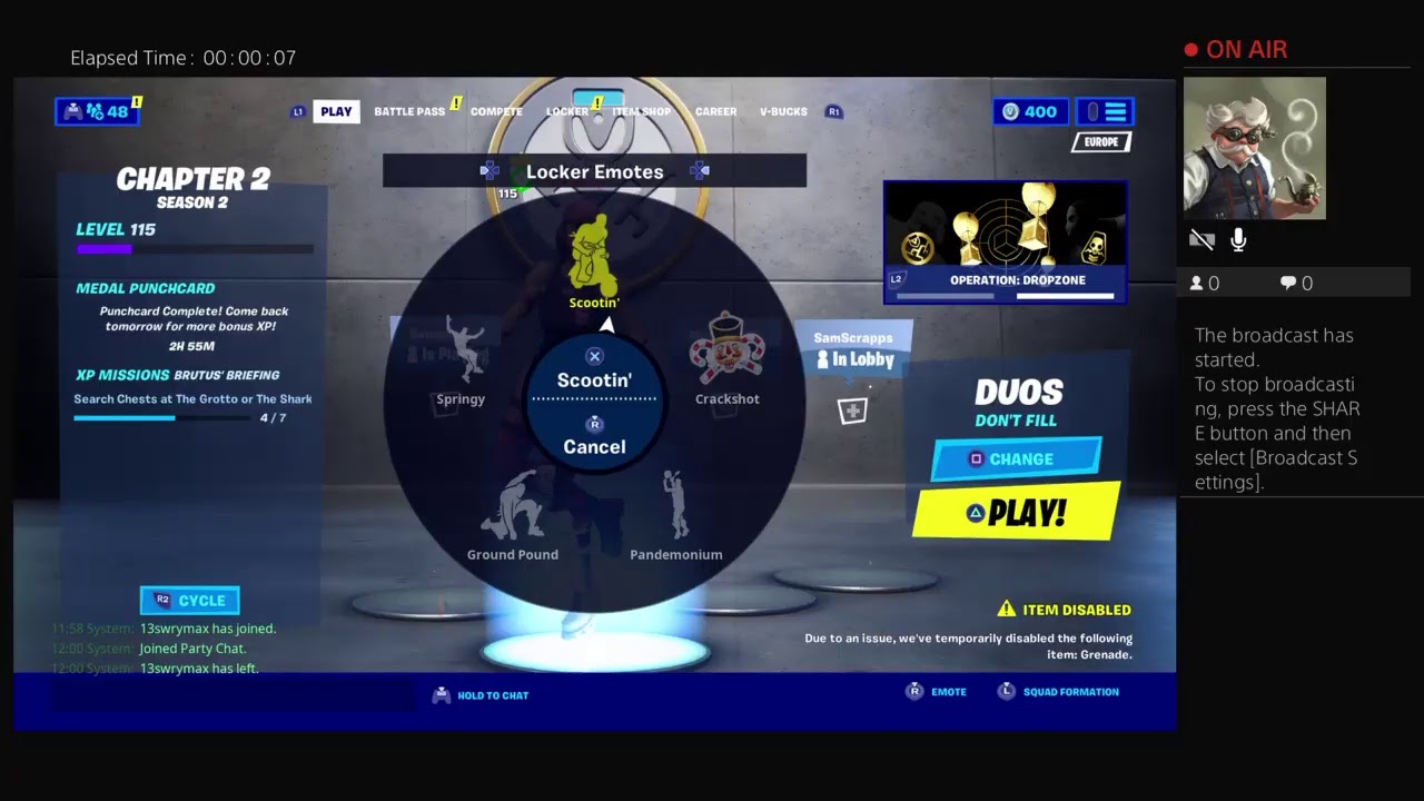 R3KT_Blade852's Live PS4 Broadcast - YouTube