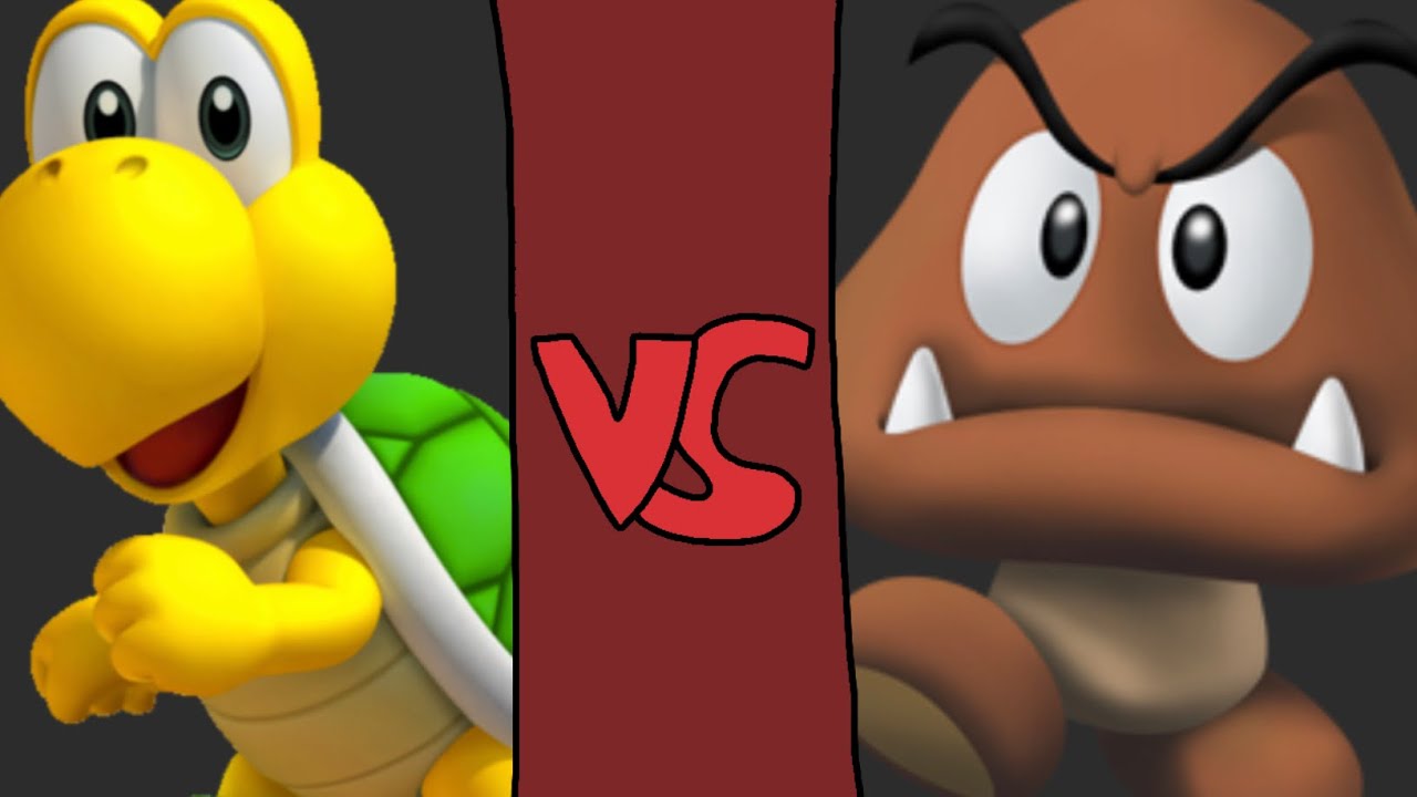Fights of Video Games! Episode 7: Koopa VS Goomba - YouTube