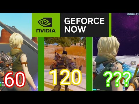 How Much Fps Can You Really Get In Fortnite Geforce Now? - YouTube