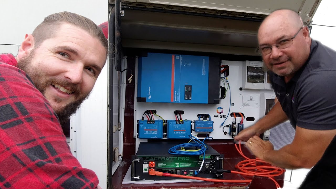 *The Bus Gets Solar Power!* Off Grid Solar Power System Installation ...