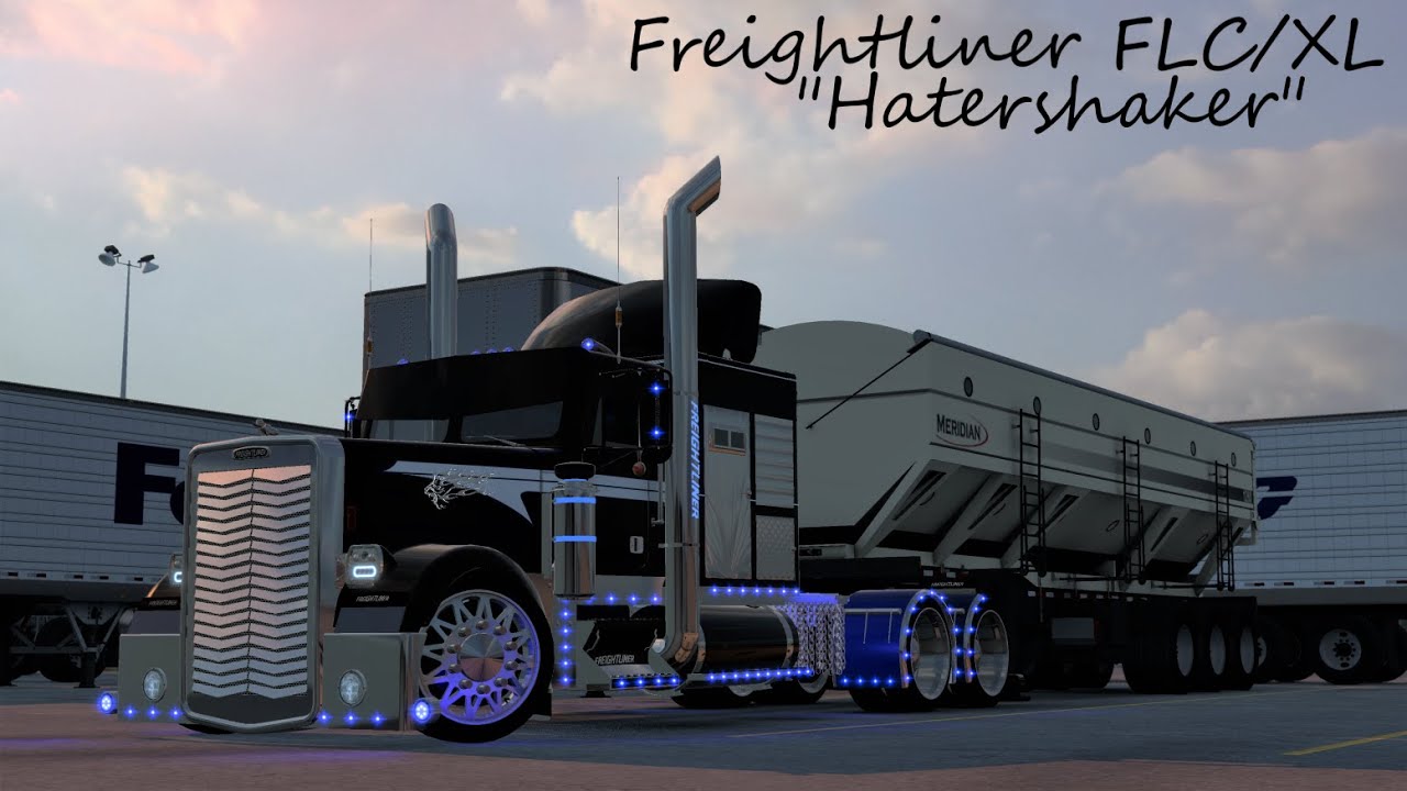 ATS 4K Freightliner FLC/XL "Hatershaker" Custom Wheat Delivery Fort ...