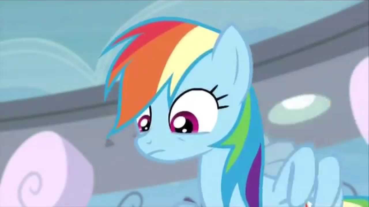 Rainbow Dash Fails the Wonderbolts Test - YouTube