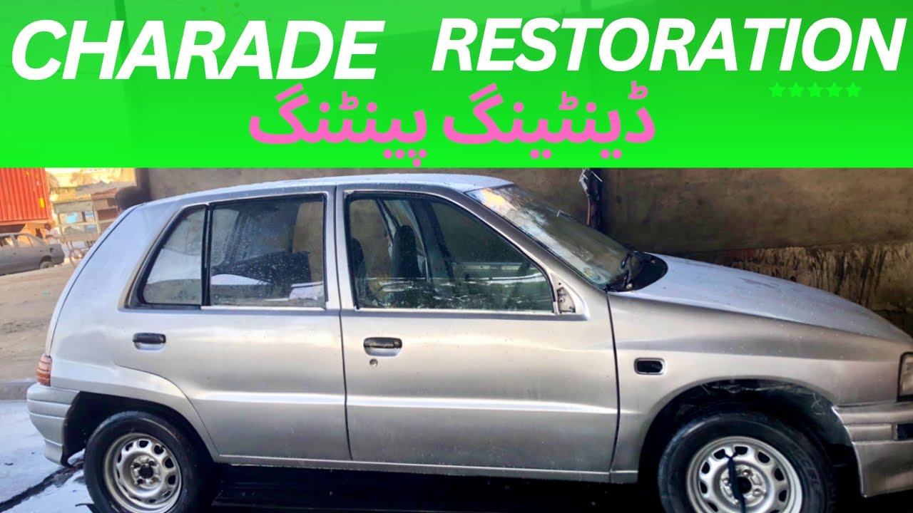 Daihatsu charade denting painting | anda charade restoration #daihatsu ...