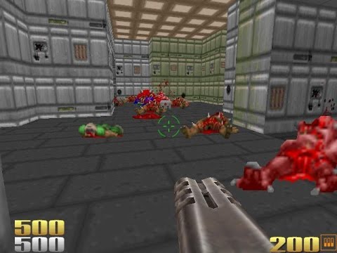 Doom 1 Mod Quake 3 Arena Weapons Gameplay Episodio 2/4 Full - YouTube