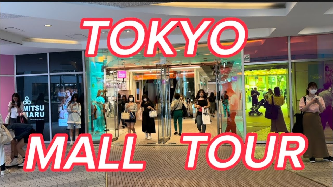 tokyo mall tour.tokyo shibuya famous mall.walk with me tour. - YouTube