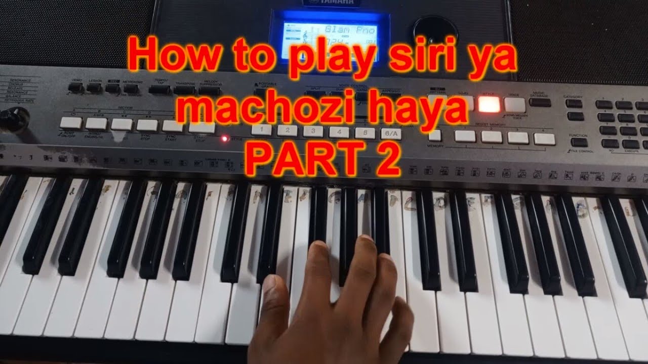 HOW TO PLAY SIRI YA MACHOZI HAYA BY KERCY KEN PART 2 PRAISE AND WORSHIP ...