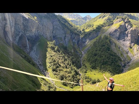 Wasserfälle Batöni + Valtüsch Gipfelkreuz Schweiz  