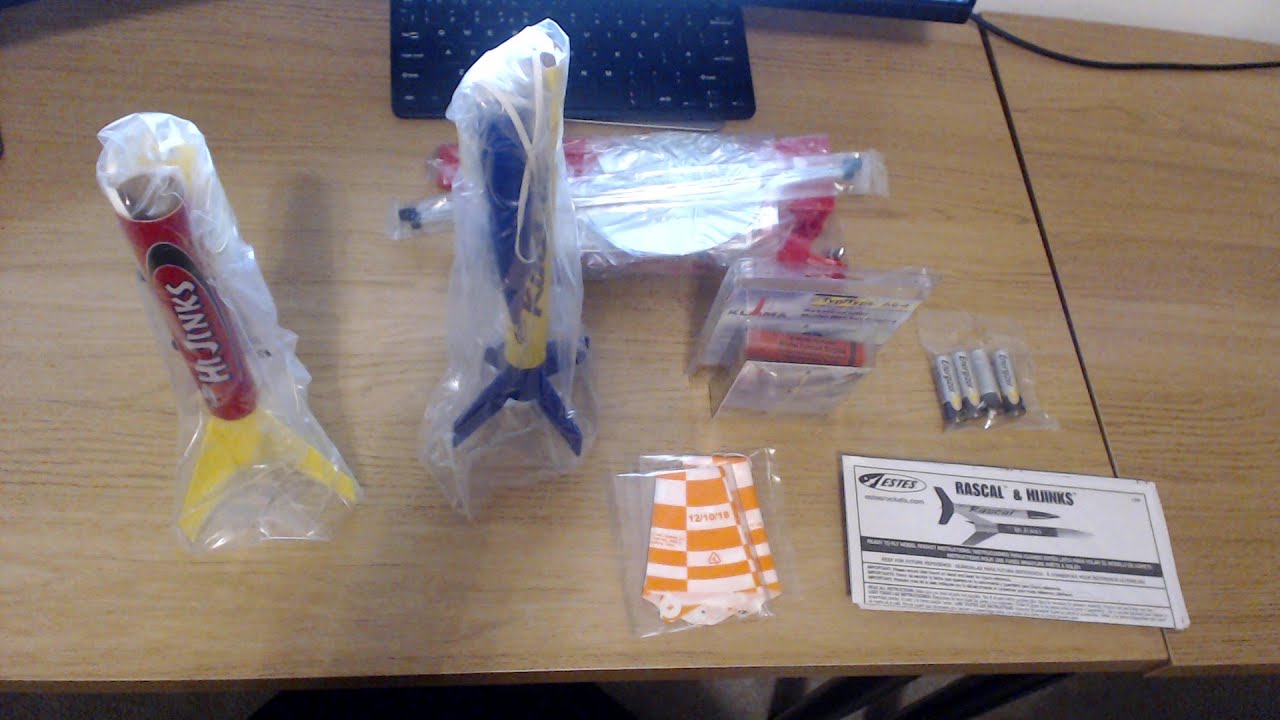 My first rocket kit! - YouTube
