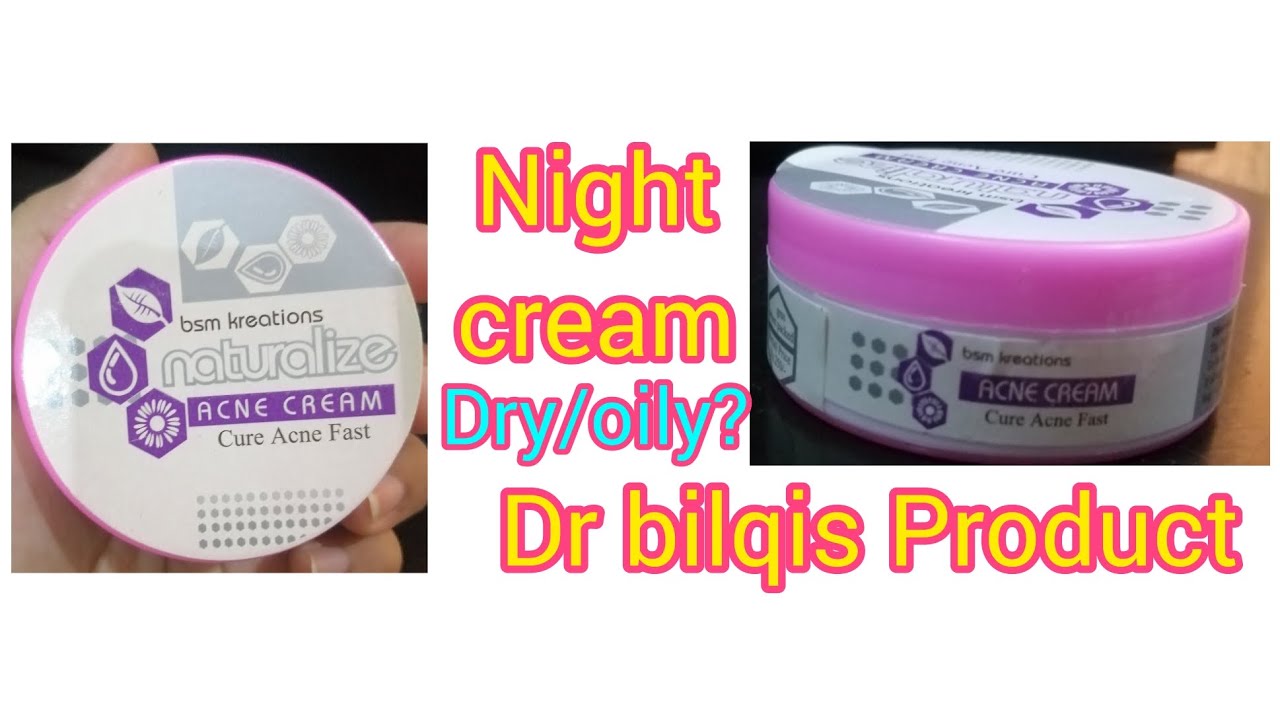 Naturalize Acne cream | Dr bilqis Product - YouTube