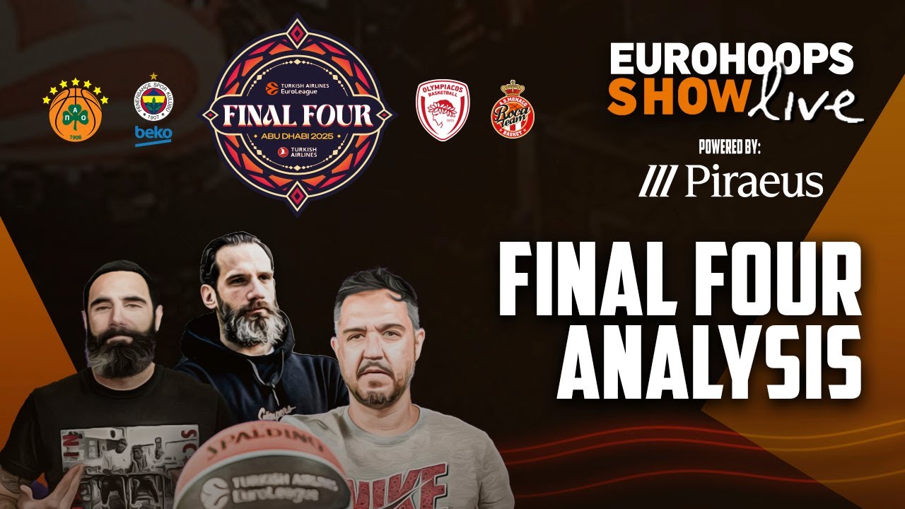Η "αιώνια"... πίεση στον καύσωνα του F4 του Άμπου Ντάμπι | Eurohoops Show Live - YouTube