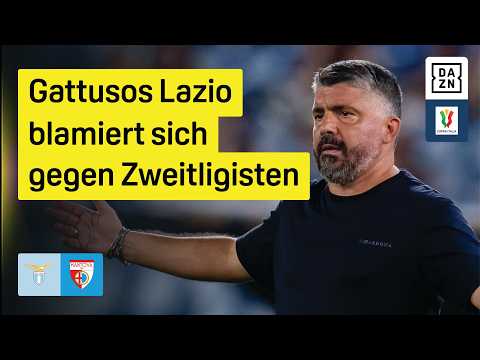 Genialer Angriff und verrücktes Ende: Lazio Rom - FC Mantova | 1. Runde | Coppa Italia | DAZN