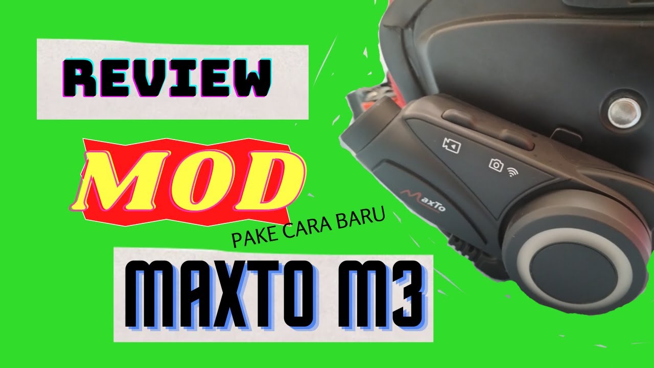 review mod intercom maxto m3 - YouTube