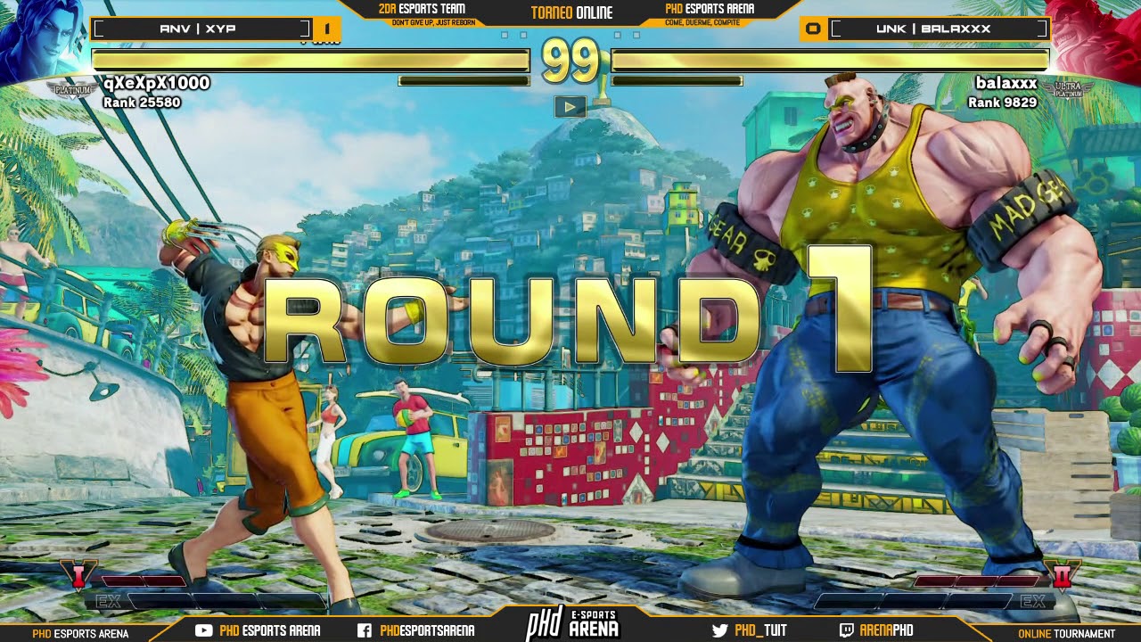 SFVAE: AnV | Xyp vs UNK | Balaxxx - Liga PHD Online - YouTube