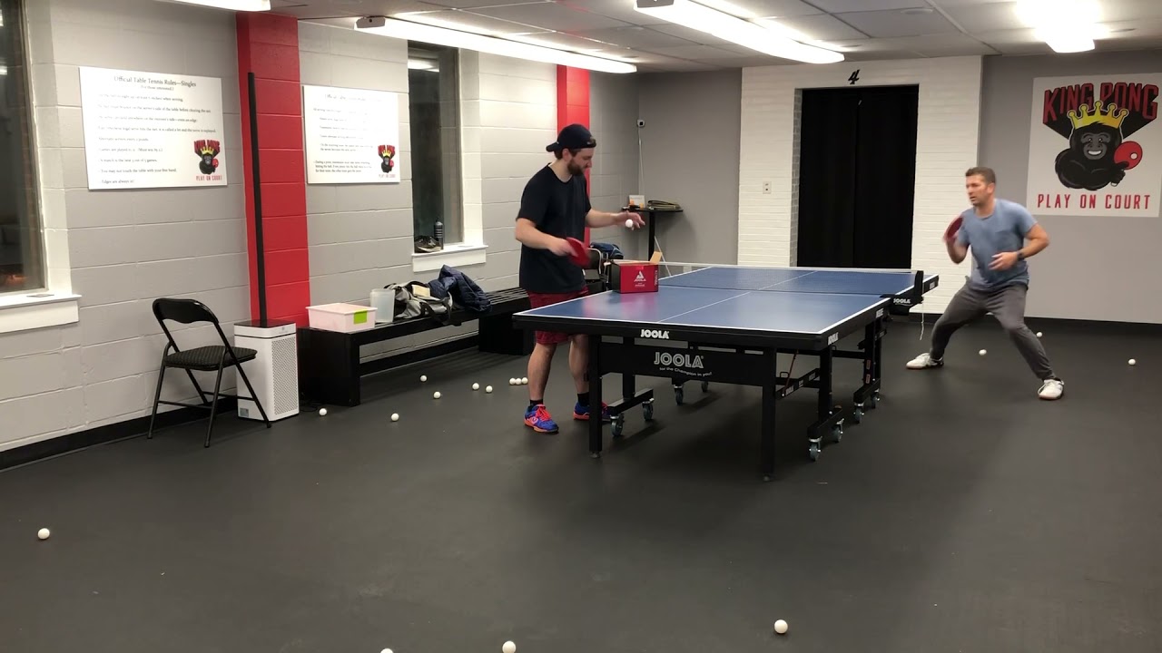 MultiBall with Matt table tennis practice - YouTube