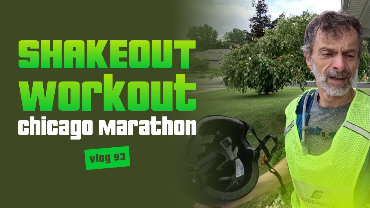 Shakeout Workout | Chicago Marathon 2023 Training Vlog 53 - YouTube