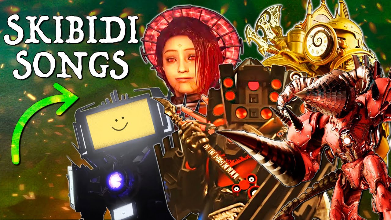 TOP 6 SKIBIDI TOILET SONGS (All upgraded titans) Titan clockman Astro ...