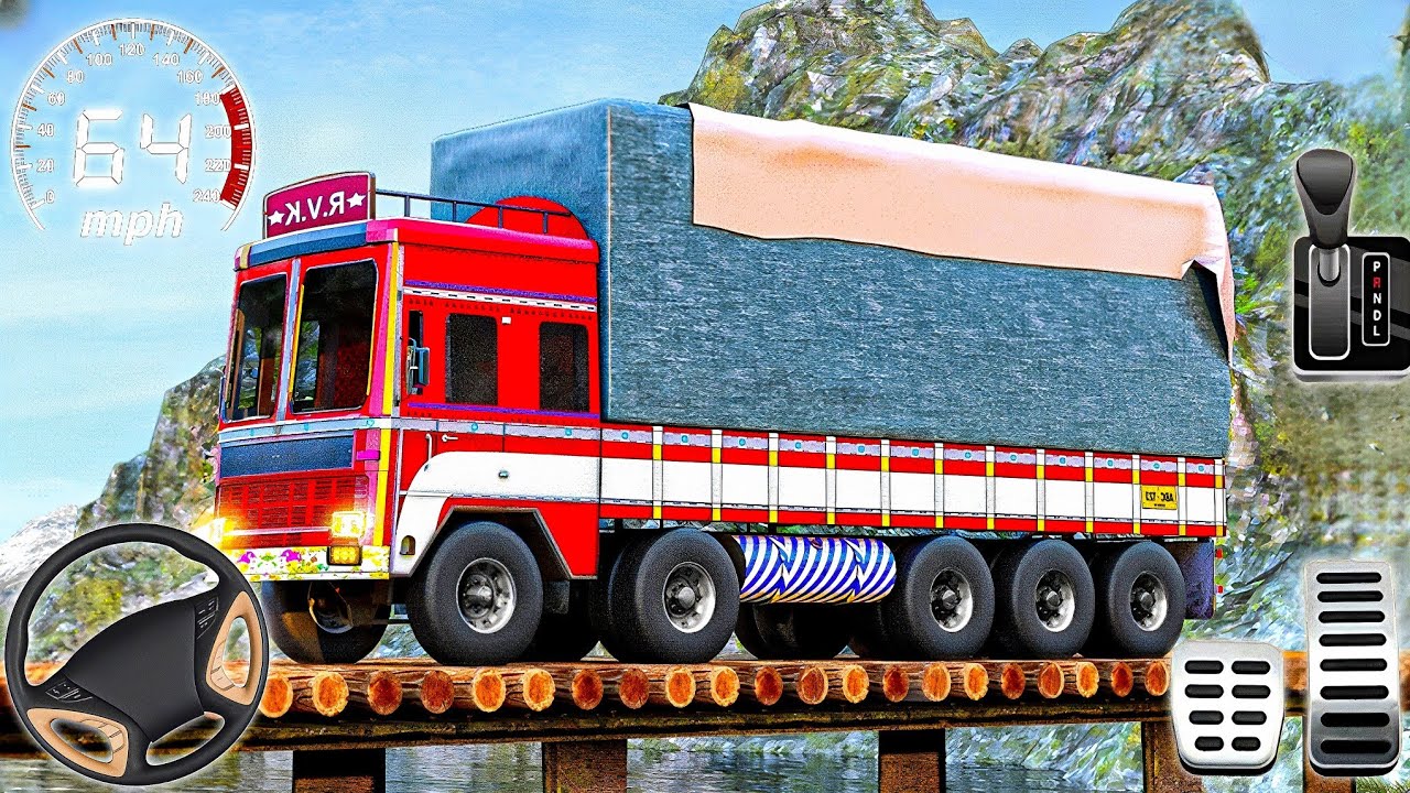 New Indian Cargo Lorry Truck Driving : Truck Masters: India Simulator ...