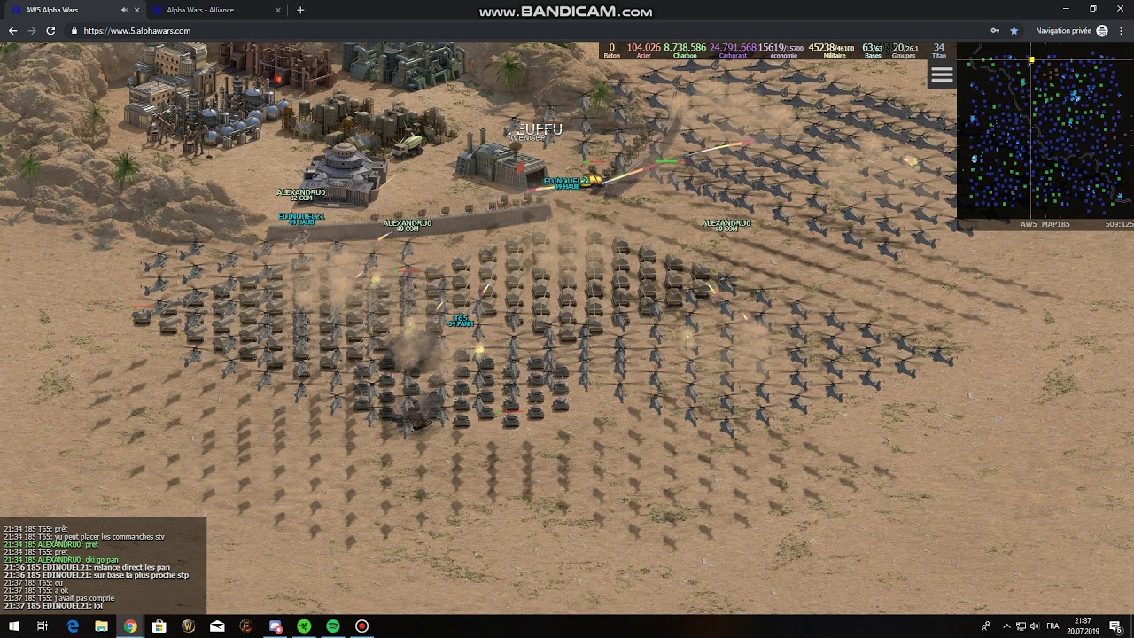 Alpha Wars 5 : Map 185 is under control. YENICERI vs MILATZ - YouTube