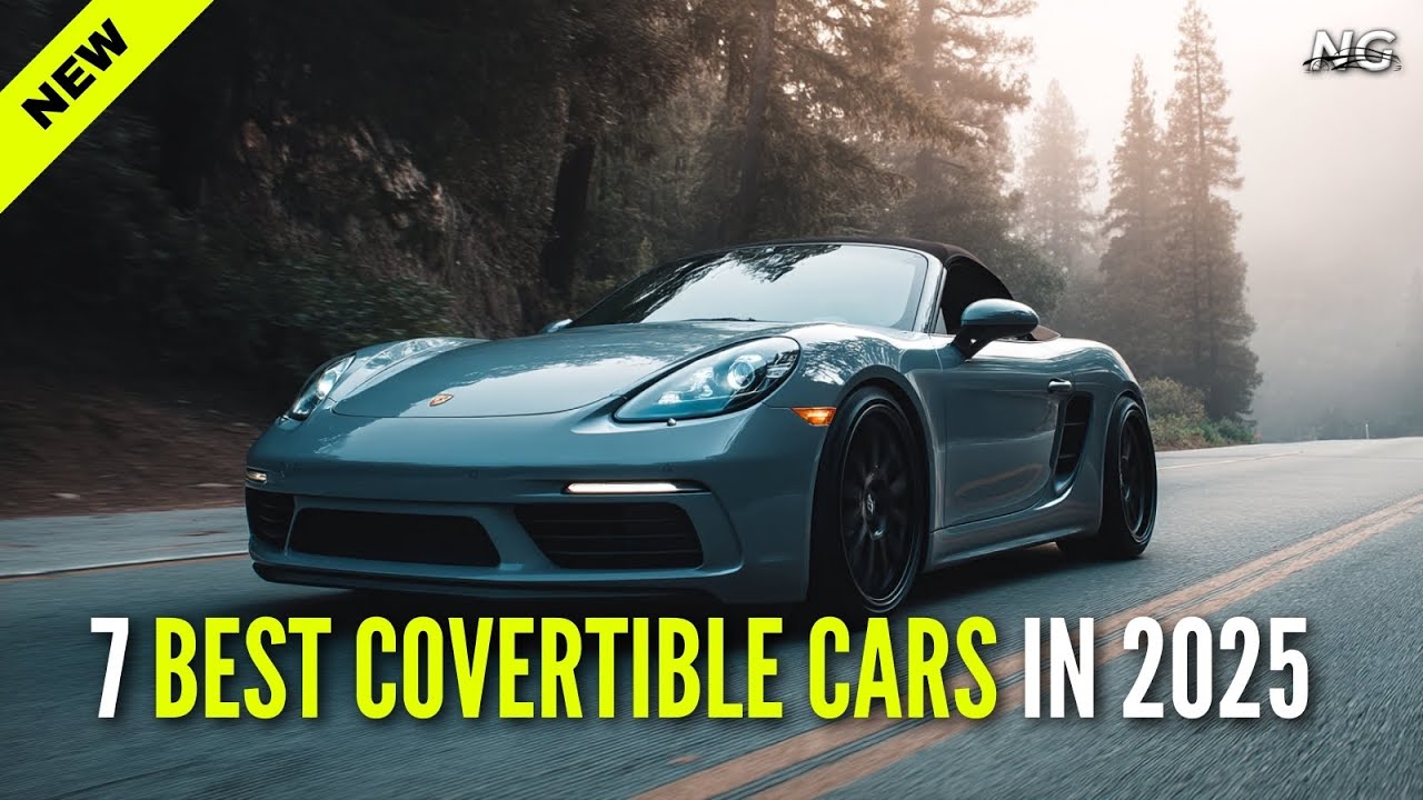 7 BEST Convertible Cars in 2025 You NEED TO SEE! - YouTube