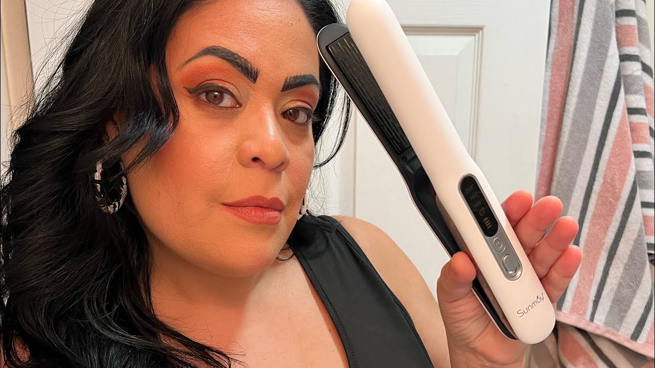 Sunmay Yoga Plus 2in1 Hair straightener and curler - YouTube