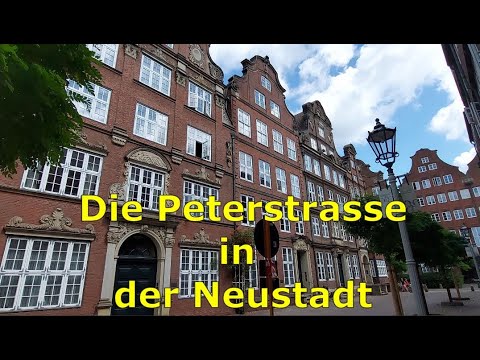 Die Peterstrasse in Hamburg - ein Spaziergang - YouTube