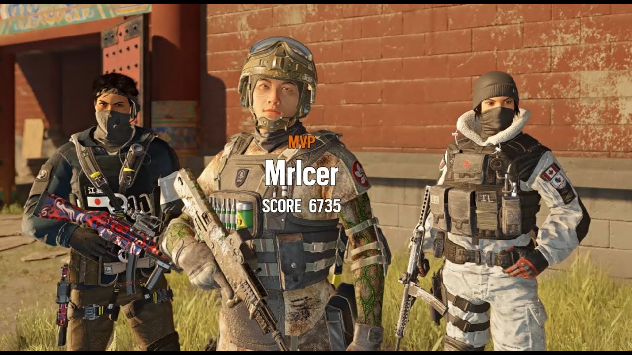 R6 - Lesions Halloween-skins MVP - 9 kills + 1 assist - Themepark - 4v5 ...